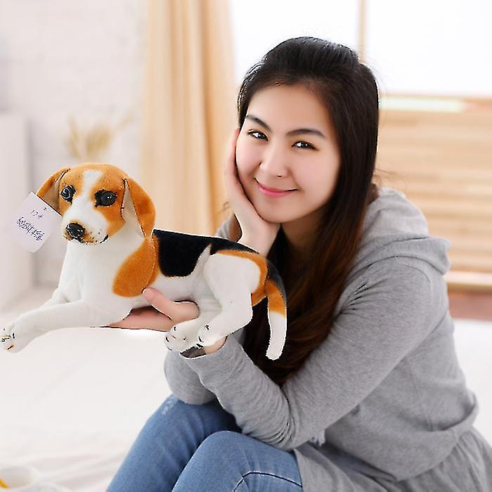 30-90cm Giant Beagle Dog Toy Realistic Stuffed Animals Dog Plush Toys Gift For Children Home ...