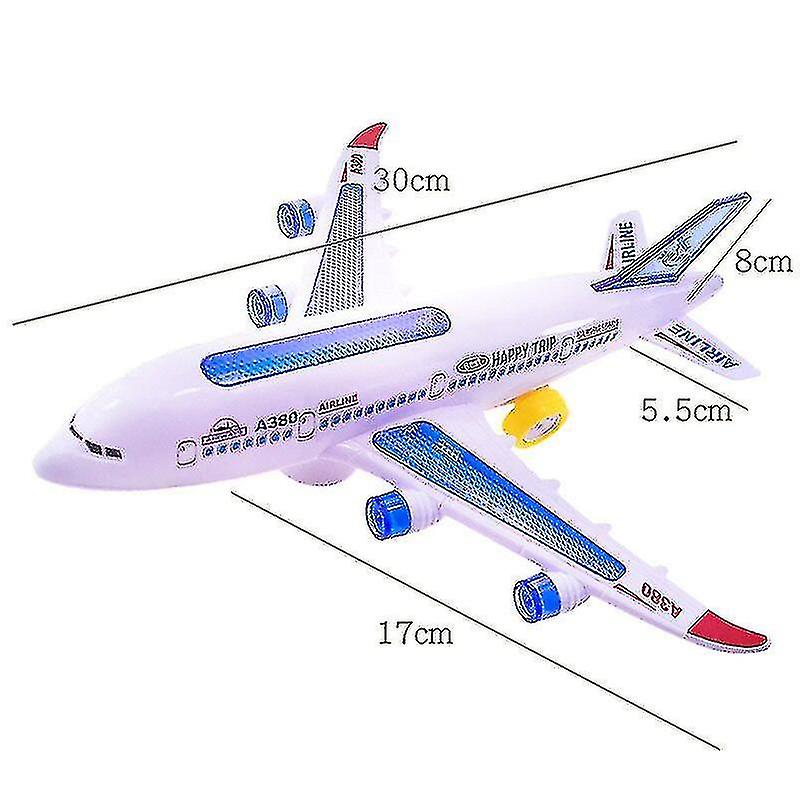 Led Airplane Led Light Music Airplane Children Diy Assembled Airplane ...
