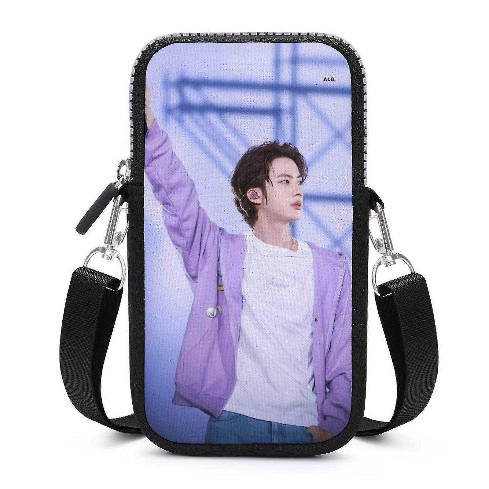 BTS Jin (59) Messenger Bag Fashion Phone Shoulder Bag-ML482 | Fruugo UK