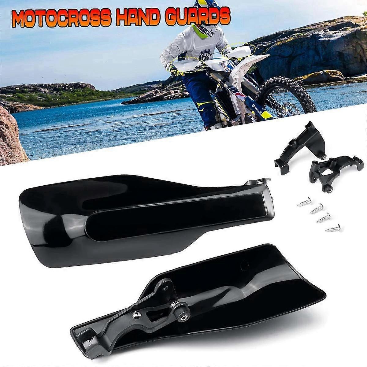 Motocross Handguard Motorcycle Hand Guard Protector Black for TX FE TE ...