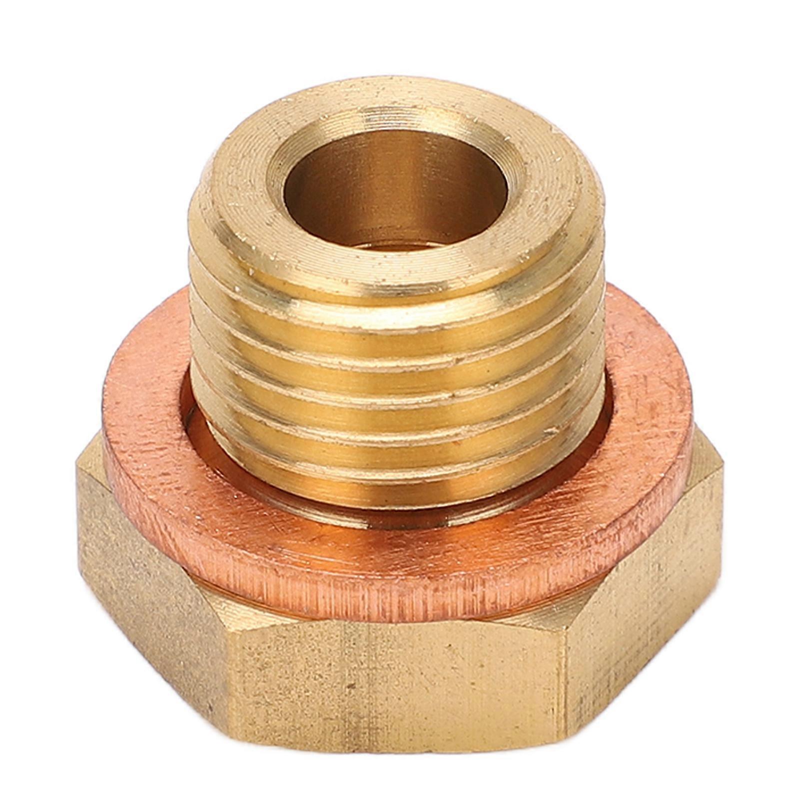 Pressure Temperature Gauge Sender Adapter 1/8in NPT to M14x1.5 Male ...