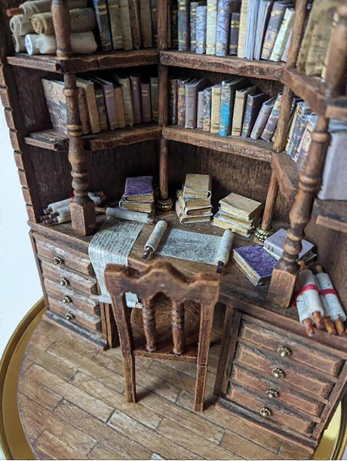 The Bay Library,miniature Gothic Bookshelf, Portable And Stylish ...