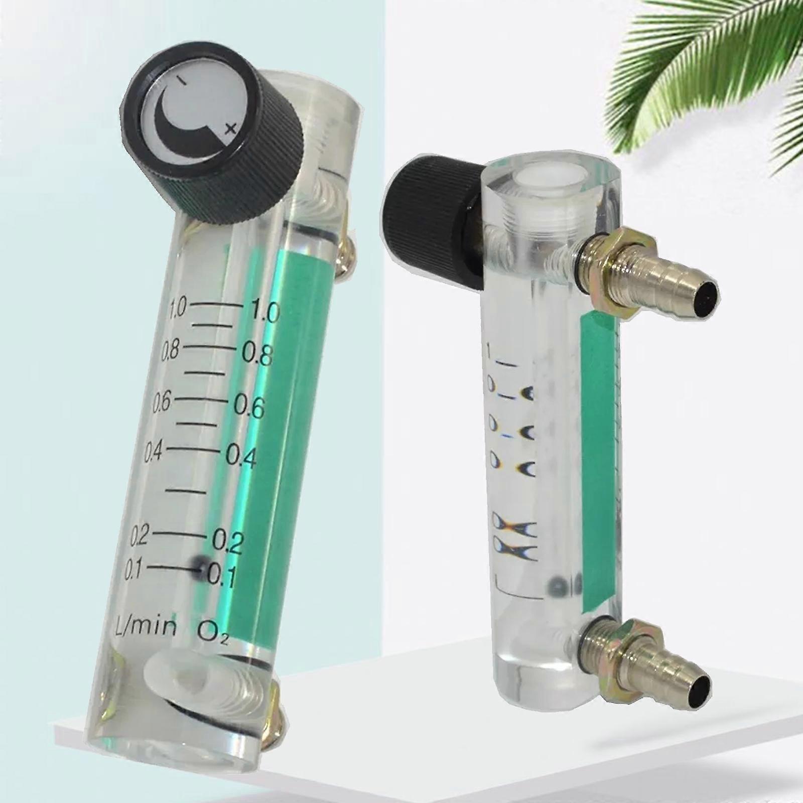 Oxygen Air Flow Meter with Control Valve 0.1-1LPM, 0.1Mpa - Accurate ...