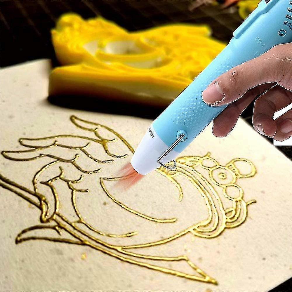 Embossing Heat Pen, mini Heat Gun met standaard voor DIY Embossing en ...