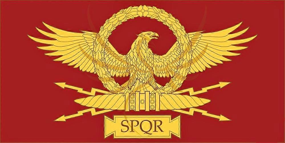 90*150cm SPQR Roman Empire Senate and People of Rome Flag | Fruugo UK