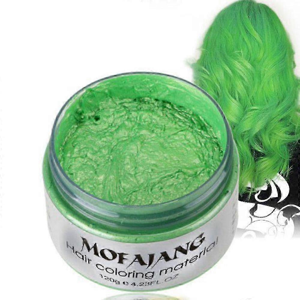 Mofajang 9 Colors Unisex Hair Color Wax Mud Dye Styling Cream Diy ...