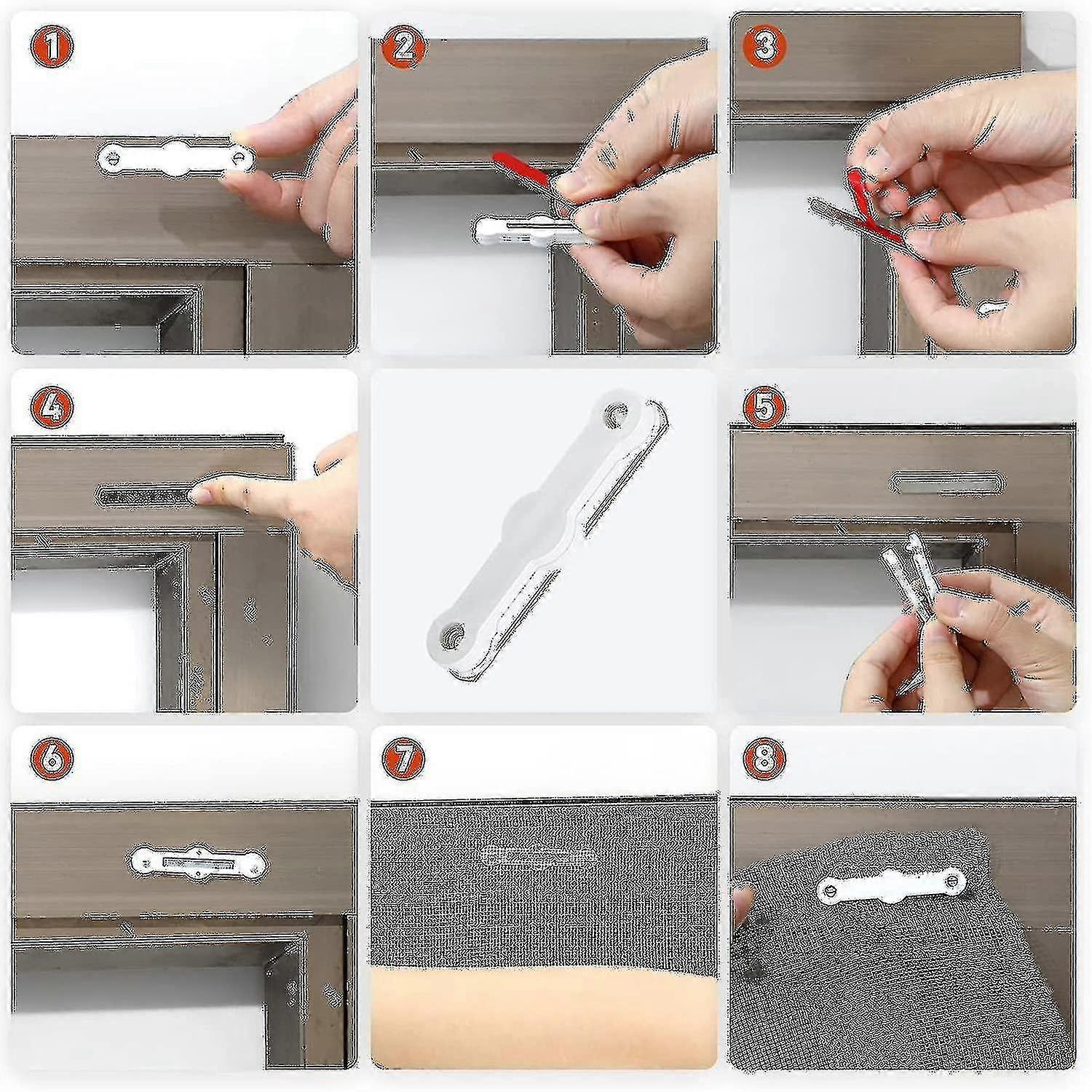 Magnets For Fly Screens, Pack Of 22 Self-adhesive Magnetic Strips ...