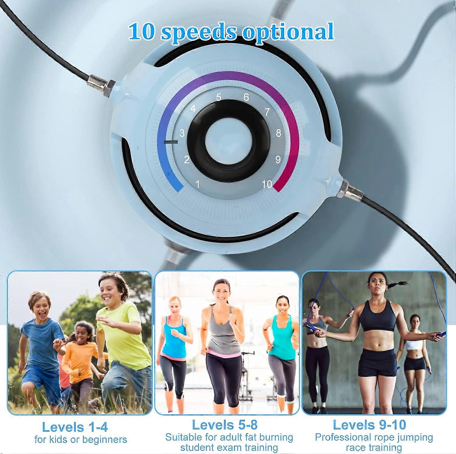 Music Jump Rope Machine, Smart Automatic Electric Rope Skipping Machine ...