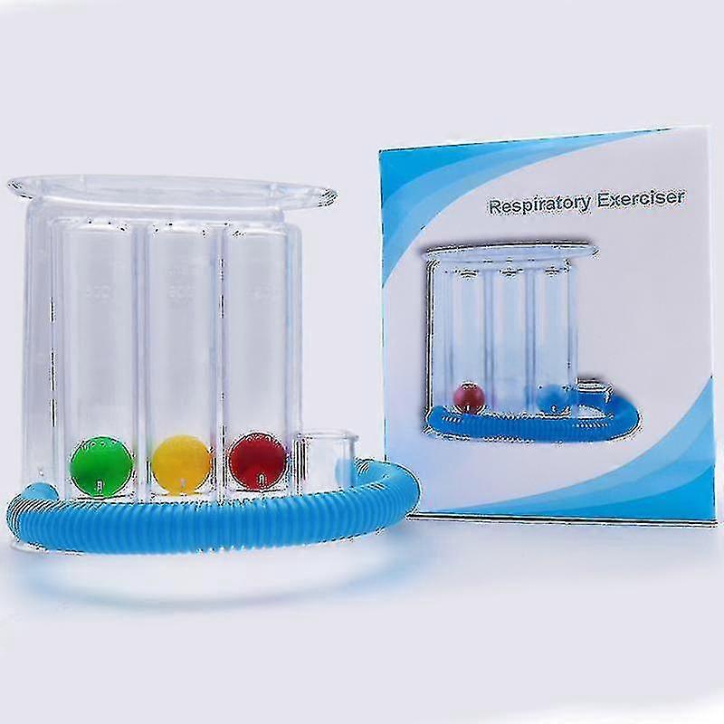 Breathing Trainer Home Respiratory Train Tool, 3 Ball Deep Breathing ...