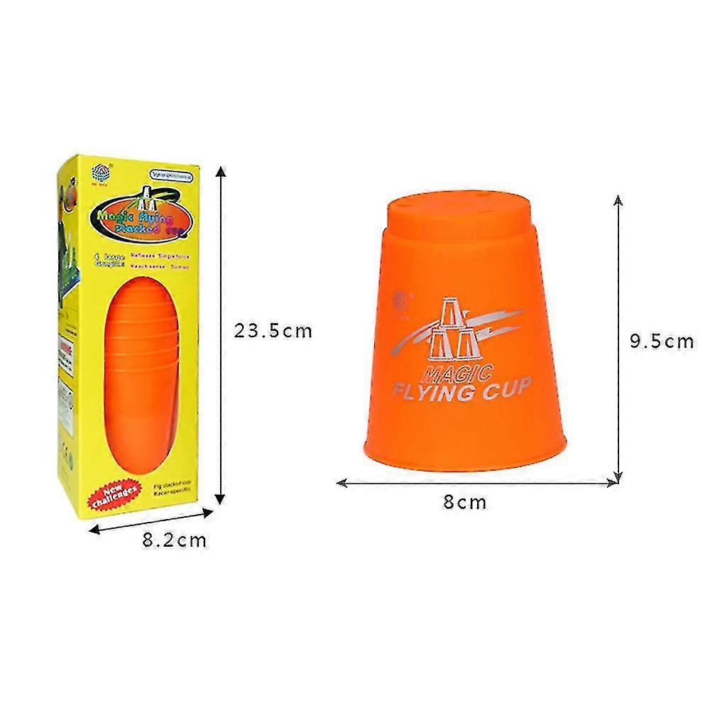 12 Pack Quick Stack Cups Set Plastic Sports Stacking Cups Speed ...