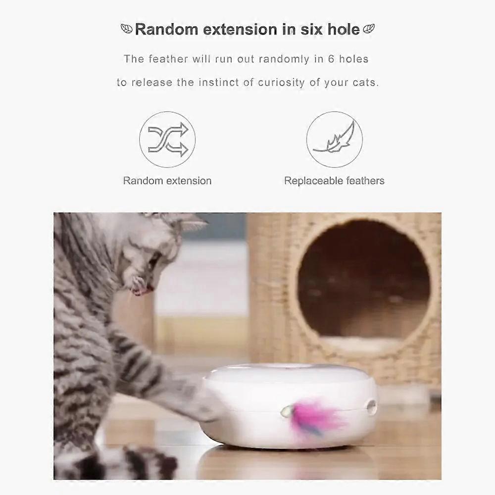 HOMERUN Smart Cat Toy Pet Toy Ambush Interactive Electronic Cat Toy ...
