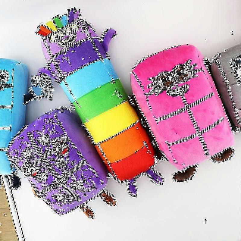 10pcs/set Numberblocks Plush Toys Educational Stuffed Number Blocks ...