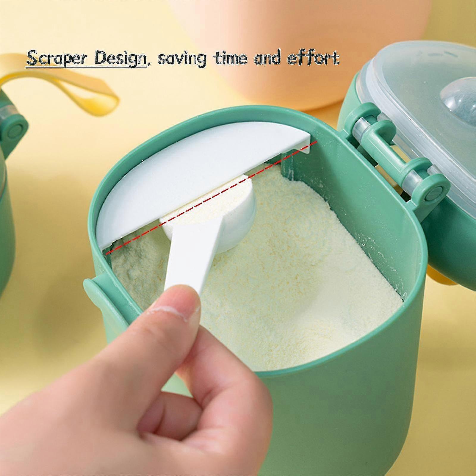 Portable Milk Powder Container Airtight Storage Baby Food Milk Box With ...