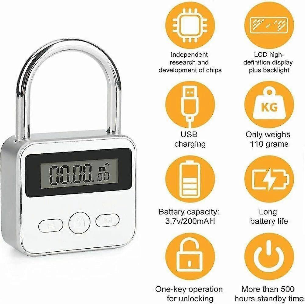Digital Time Lock, Smart Time Lock Max Timing Lock, Time Lock With Lcd ...