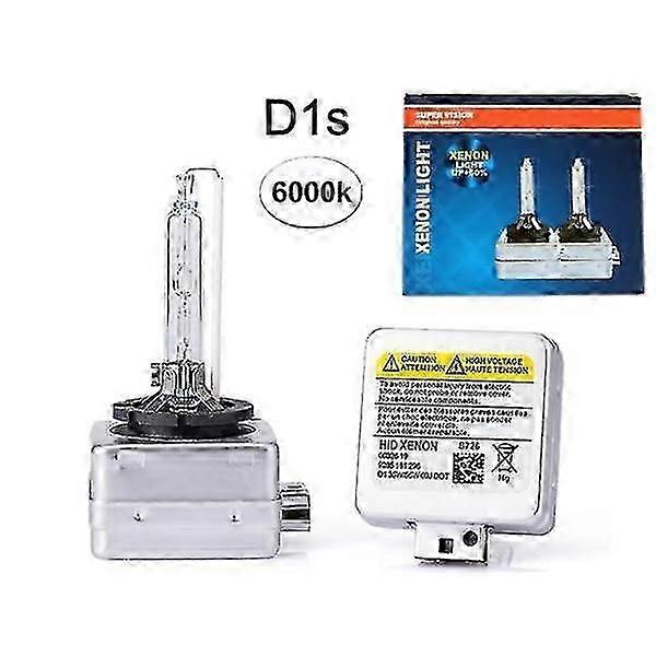 Xenon lamps +50 % D1S 35W 6000K 2-pack xenon lamps PK32D | Fruugo BE
