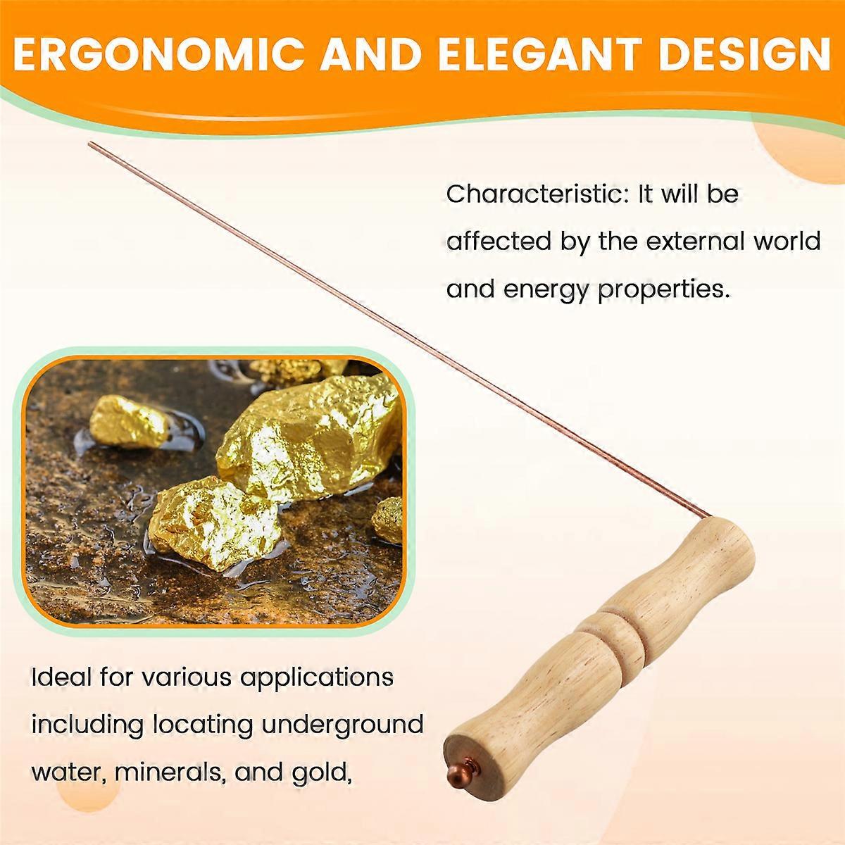 Copper Dowsing Rods Kit for Divination Tool | Fruugo UK