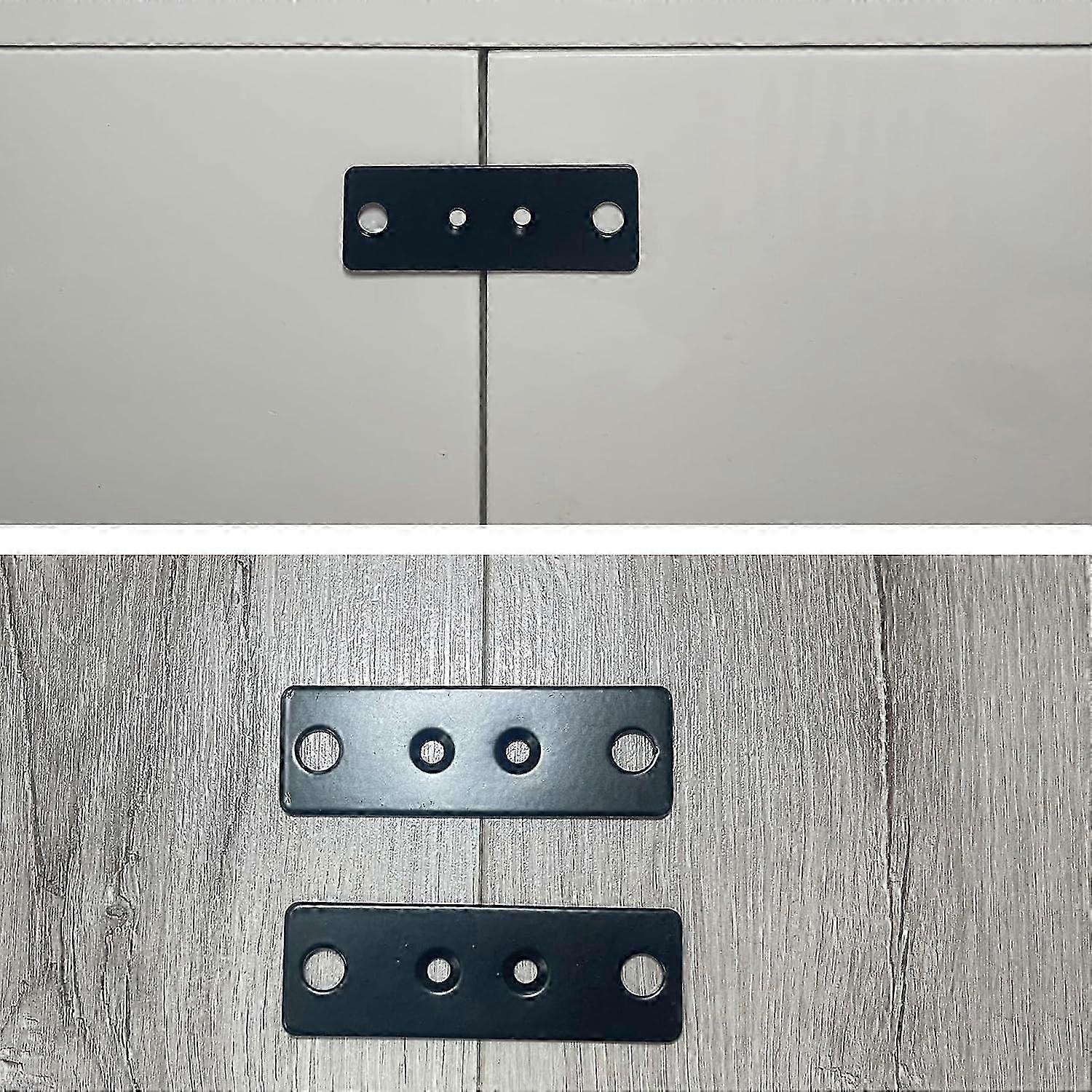 Perforated Plate Flat Assembly Plates Repair Connector- 2pcs 75x25mm ...