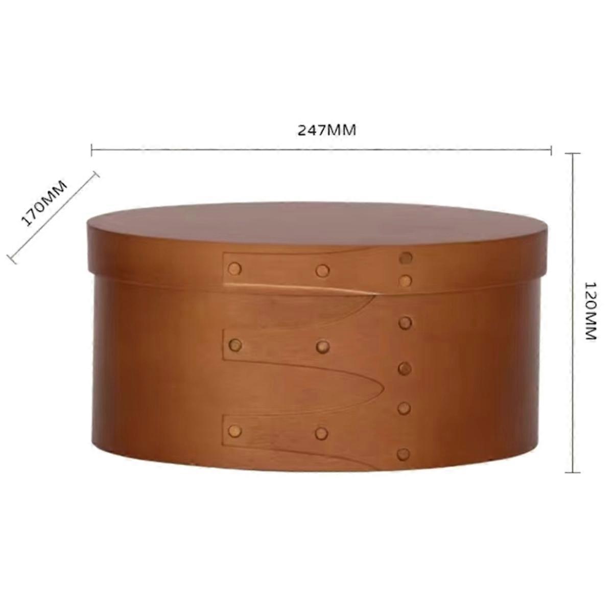 Wooden Storage Box Large Capacity Organizer Box Retro Portable Jewelry ...