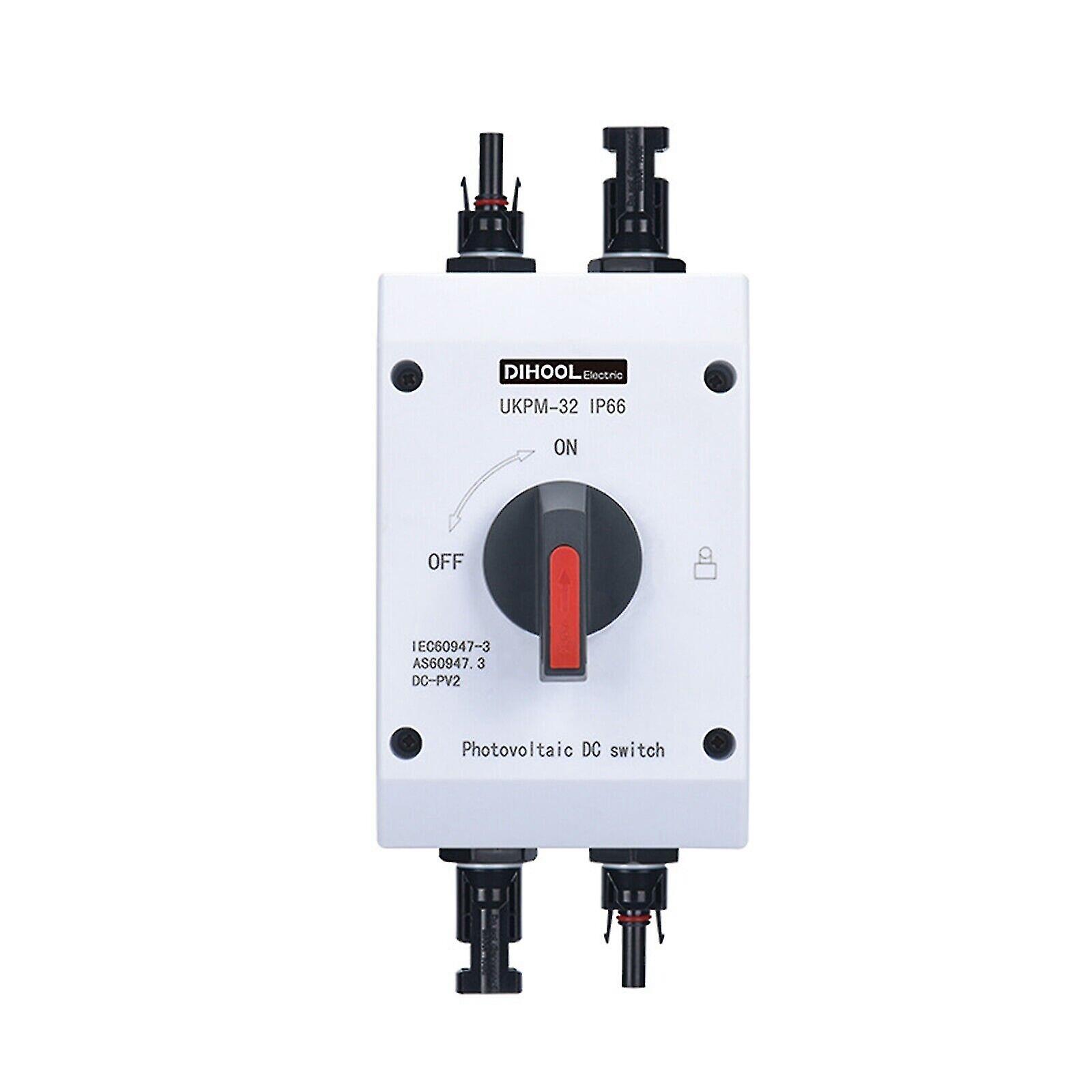 Solar Pv Changeover Switch Dc Disconnect Switch Disconnect Switch 32a ...