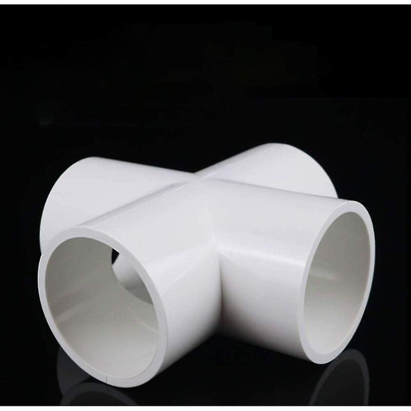 10 Pieces 4 Way PVC Cross for Building Heavy Duty Greenhouse Frame ...