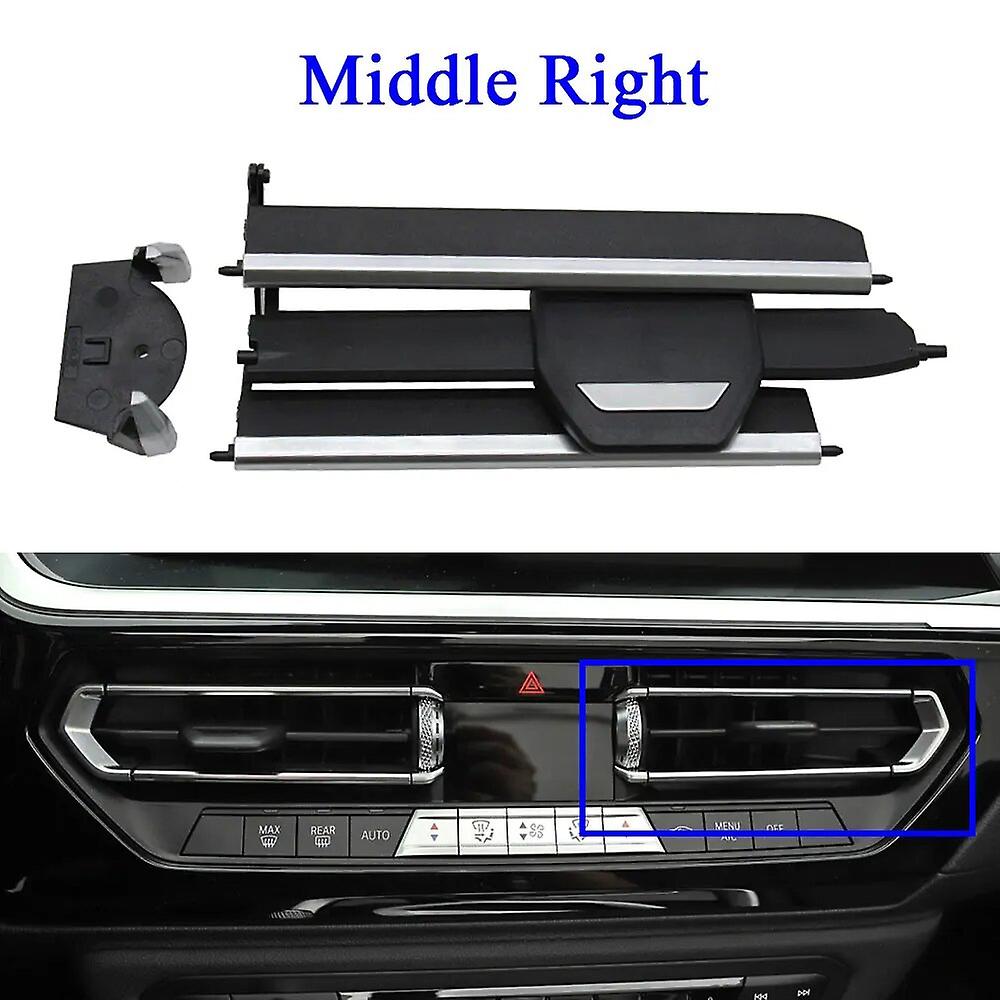 Front Center Air Conditioner AC Vent Outlet With Grille Kit For BMW ...
