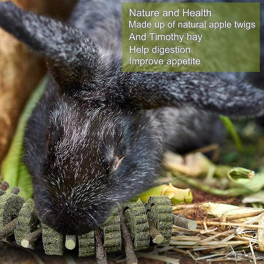 Chew Toys For Teeth, Molar Rabbit Toys Natural Organic Apple Sticks For ...