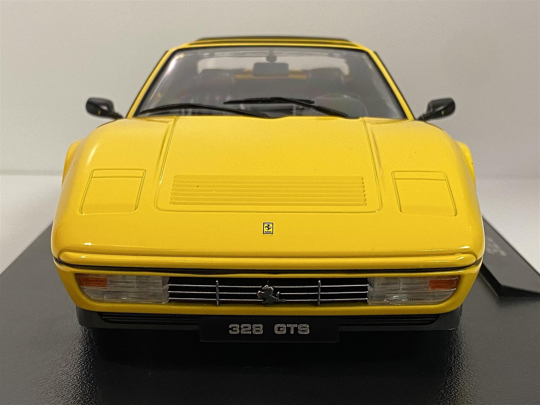 1985 Ferrari 328 GTS Yellow 1:18 Scale KK Scale 180552 | Fruugo TR