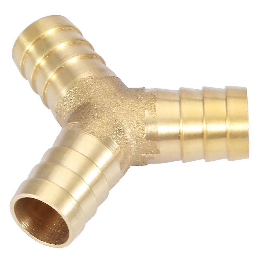 Brass Y 3-Way Hose Barbed Connector Joiner Fitting Air Water Gas OD (16mm,1pcs) | Fruugo UK