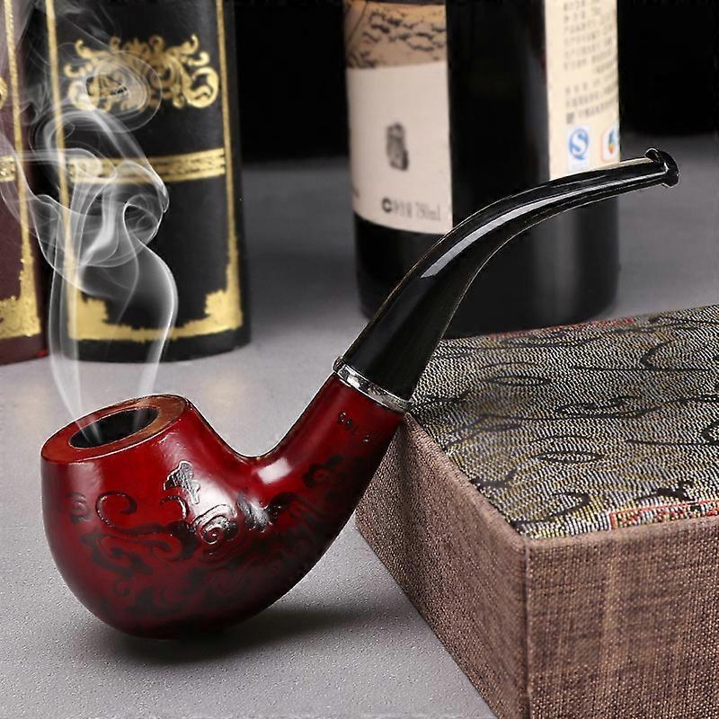 Wooden Detachable Smoking Pipe Gift, Smoking Wooden Pipe Tobacco ...