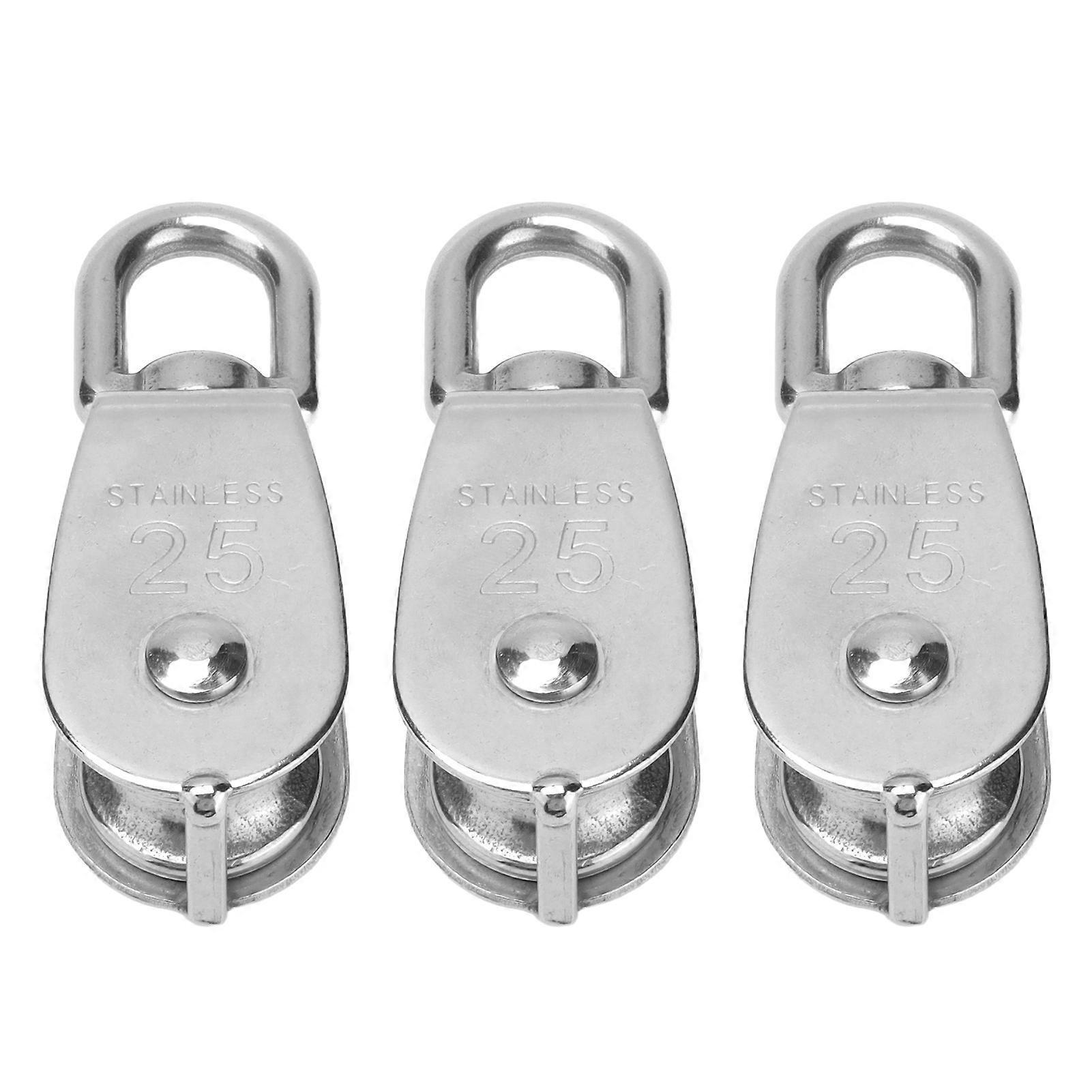 1500kg Capacity Pulley BNYZWOT Stainless Steel Pulley Block M100 ...