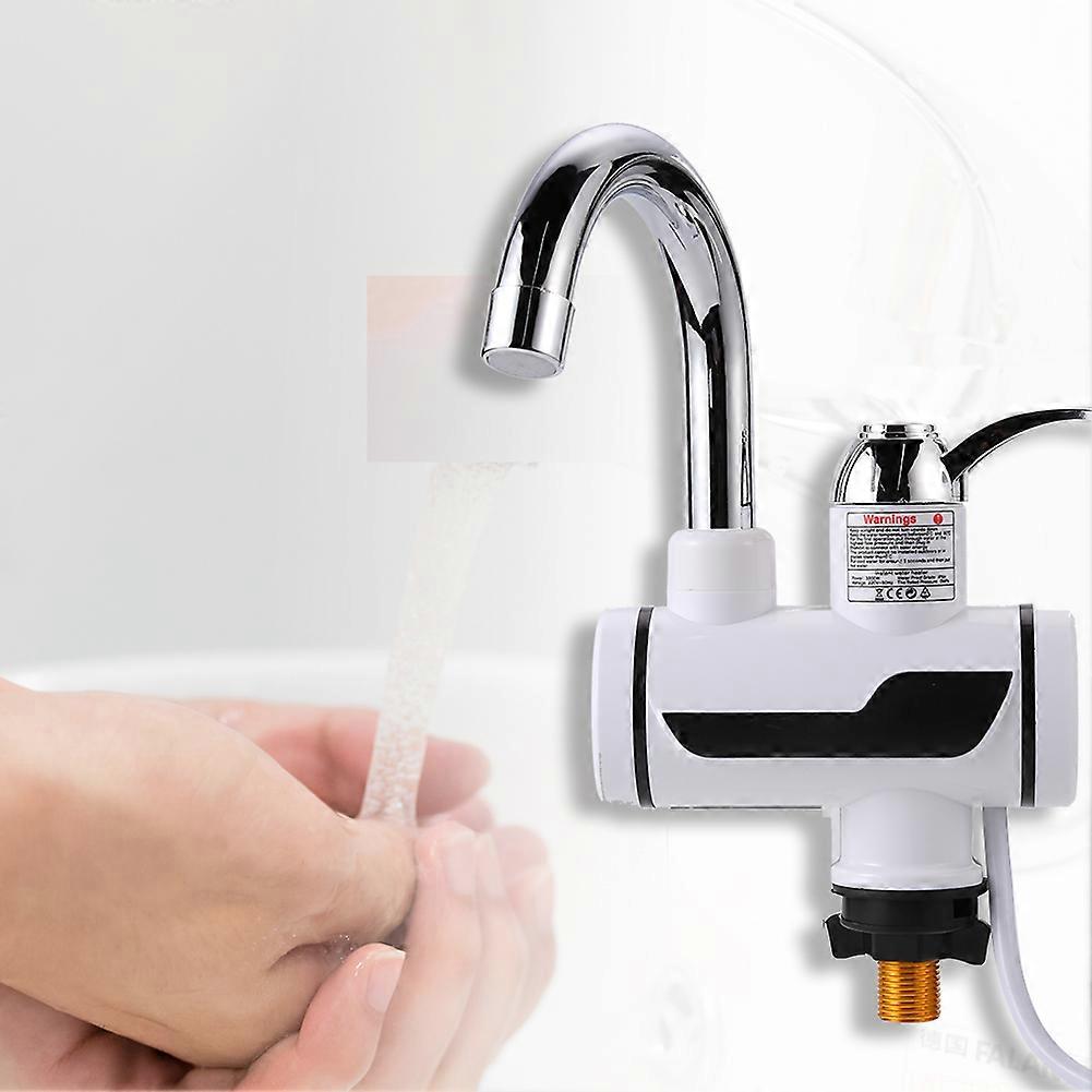 Electric Instant Hot Water Faucet Water heater Fast Heating with LED Temperature Display ...