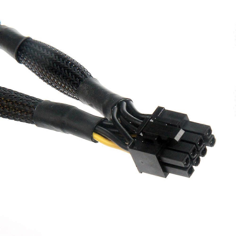 Dual 4Pin IDE Molex to GPU Dual 8Pin(6+ 2)Pin Power Supply Cable PCI-E ...