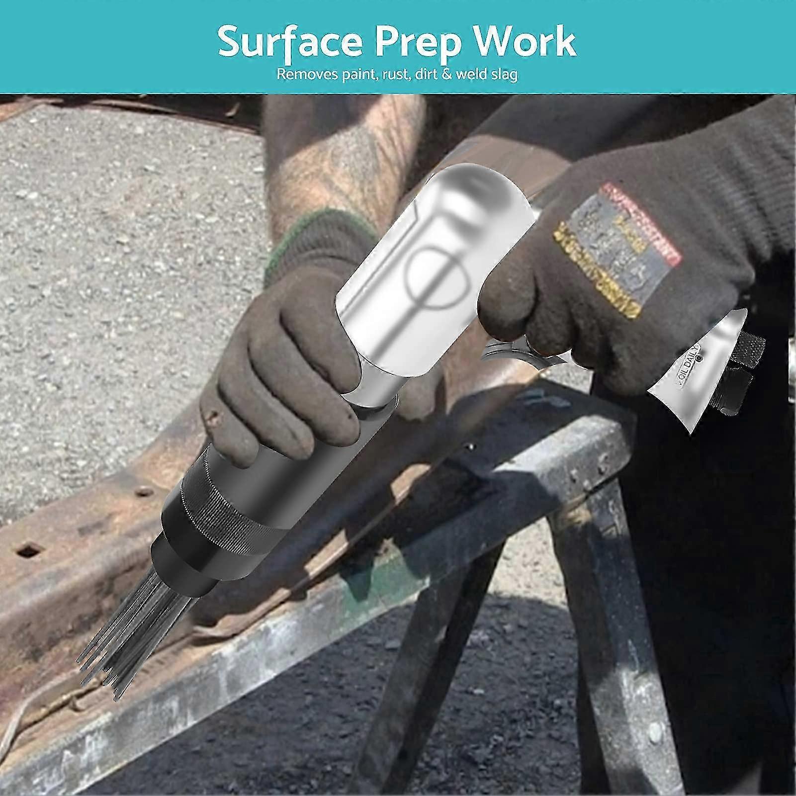 Air Needle Rust Remover, 19 Needles 3000 RPM Needle Gun Pneumatic ...