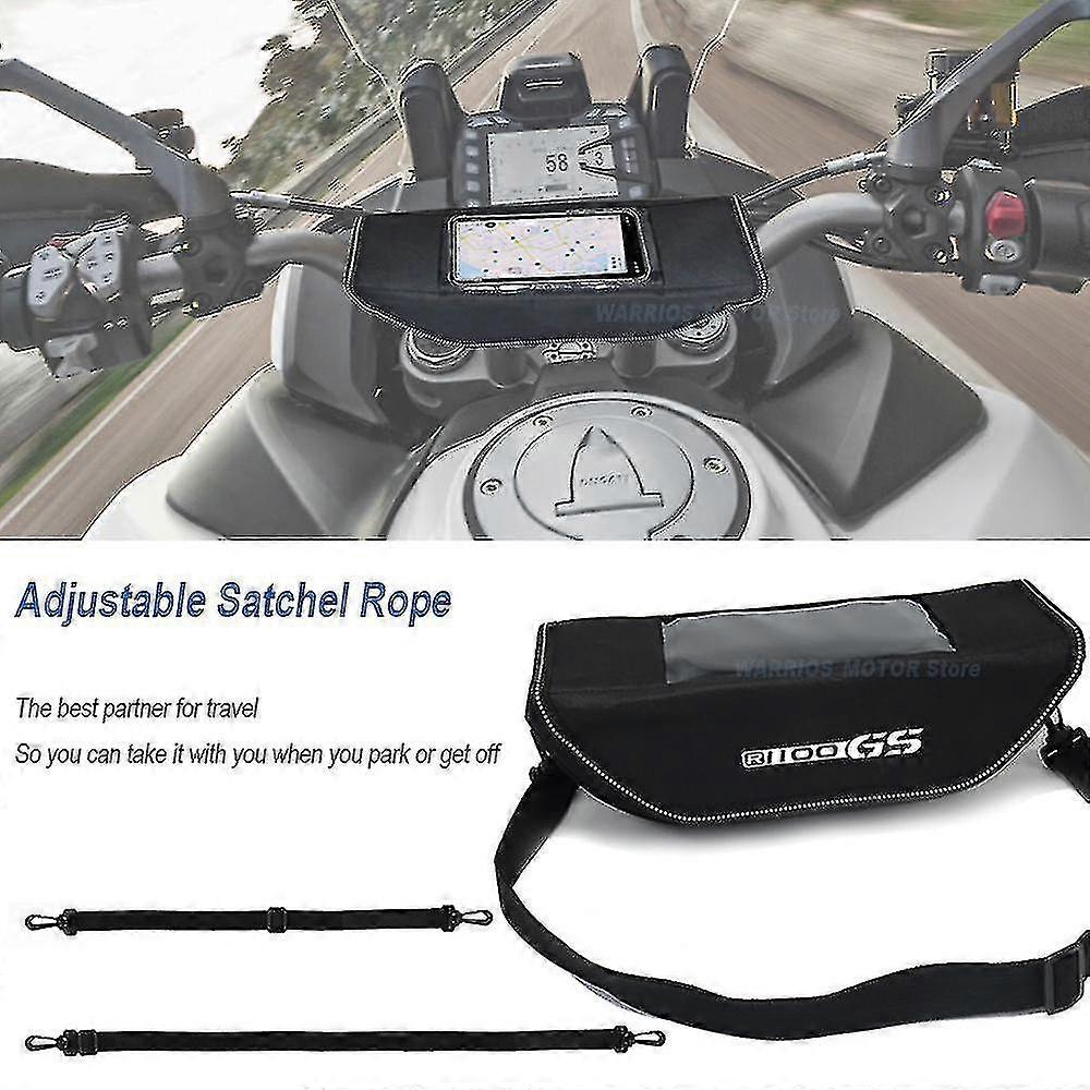 For Bmw R1150gs R1100gs Motorcycle Handlebar Bag Waterproof Handlebar ...