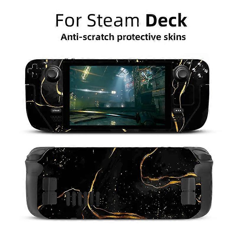 Newest Protective Sticker Vinyl Skin for Steam Deck Console Full Set ...