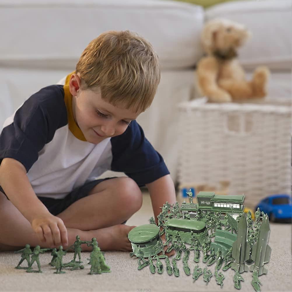 56 Pieces Army Action Figures Set, Military Play Set with Soldiers ...