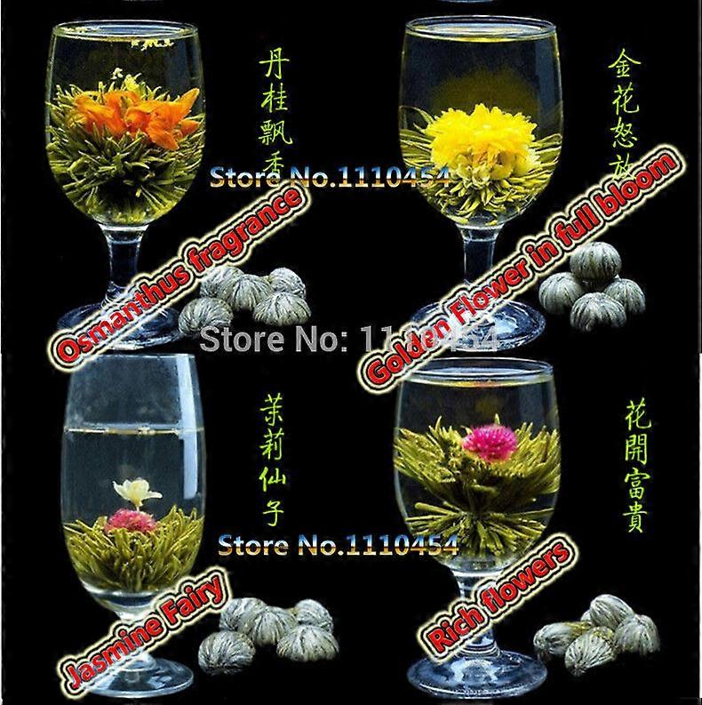 16 Kinds of Handmade Blooming Flowers Tea Herbal Tea Great Fragrant ...