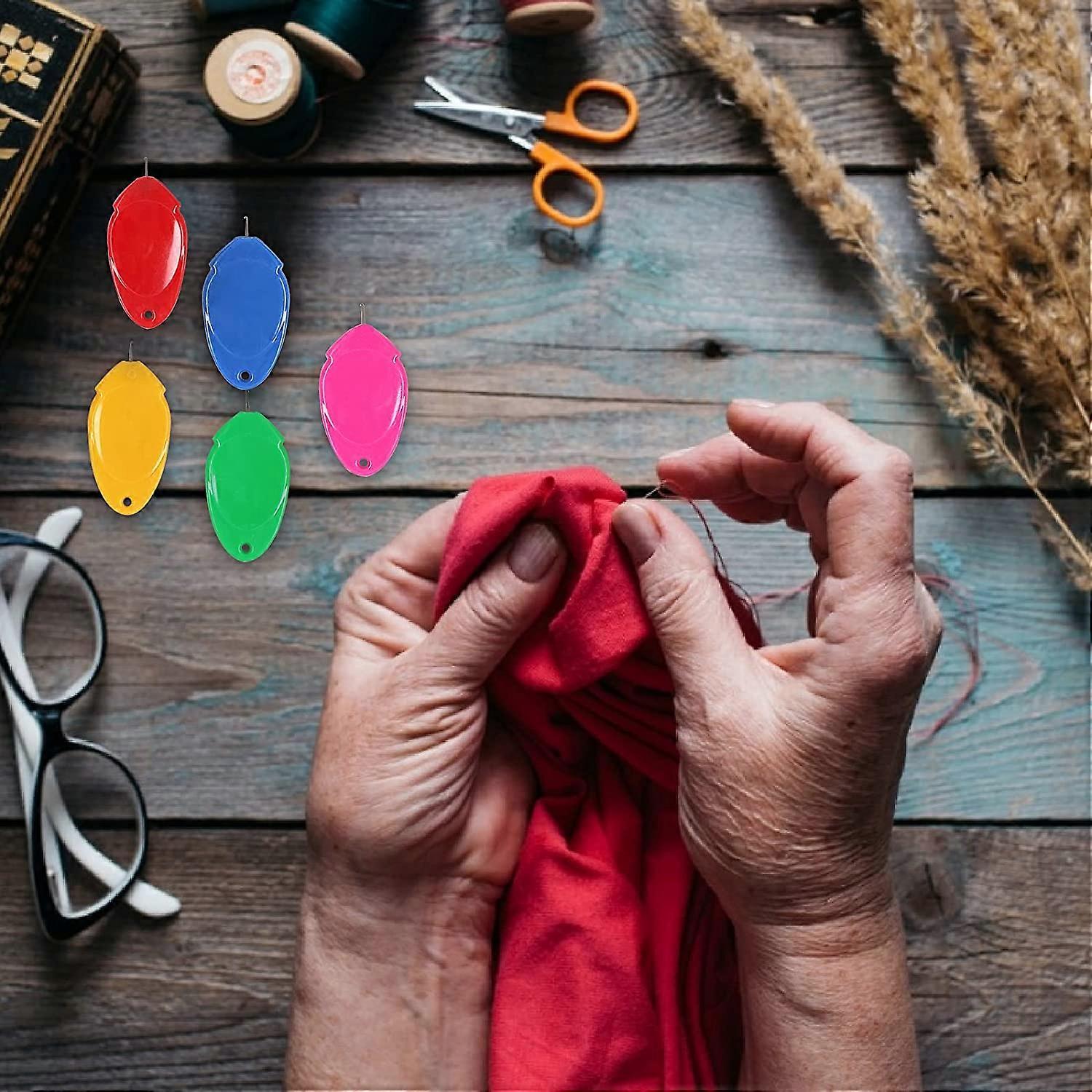 25 Pcs Needle Threader for Hand Sewing for Needles Small Eye Needle ...