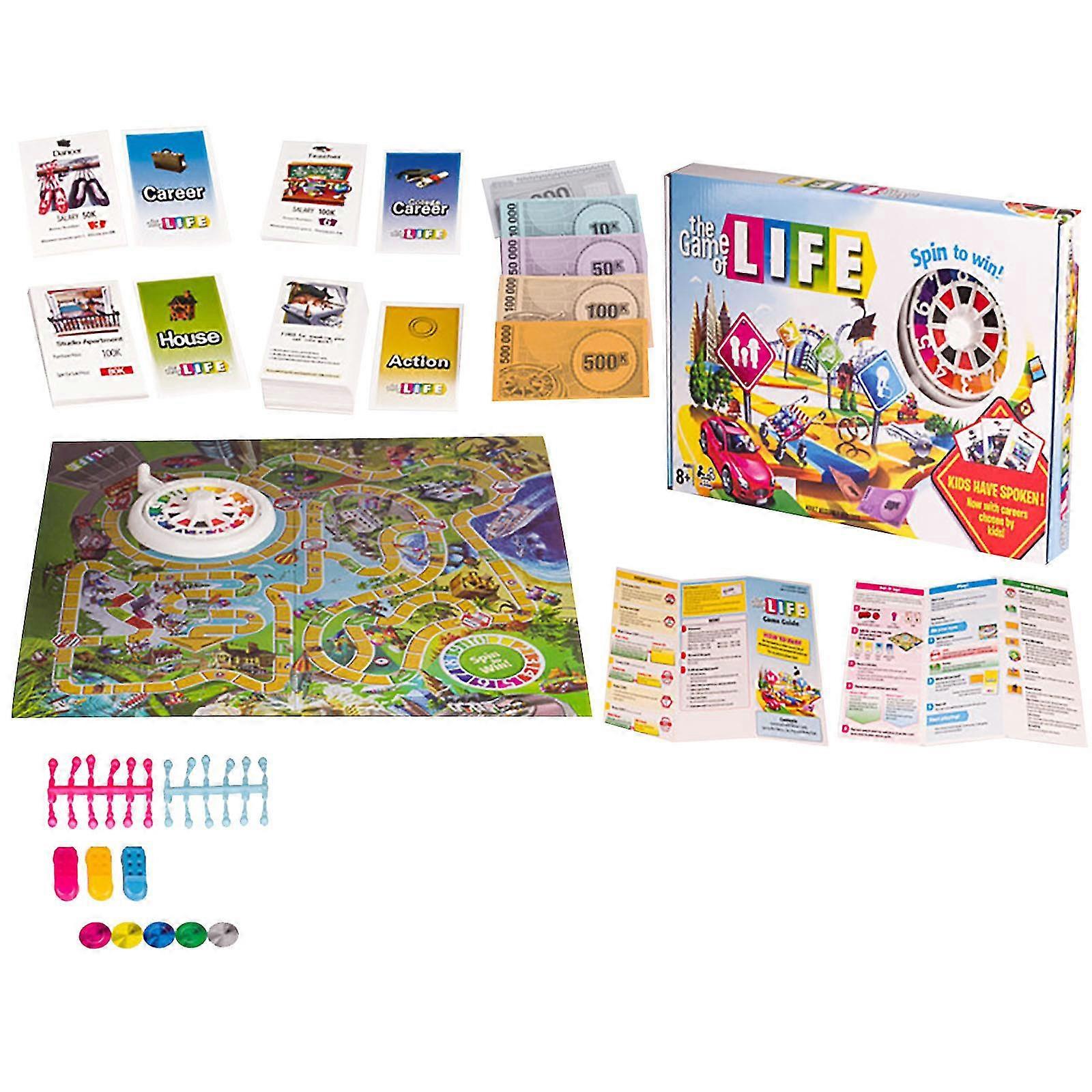 Life Journey English Card Game The Game Of Life Game Life Journey Board ...