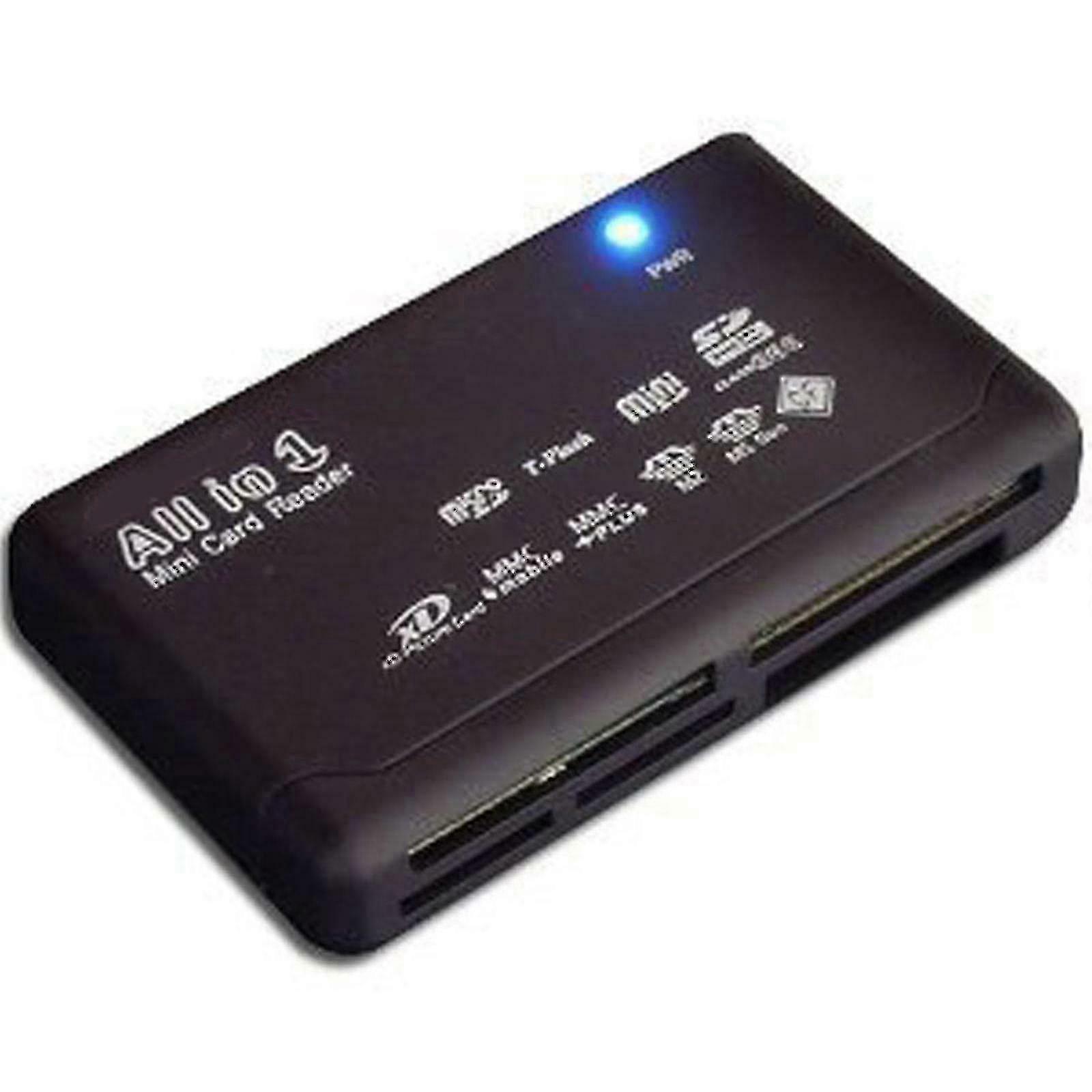 All In One 1 Memory Card Reader Usb External Sd Sdhc Mini Micro M2 Mmc ...