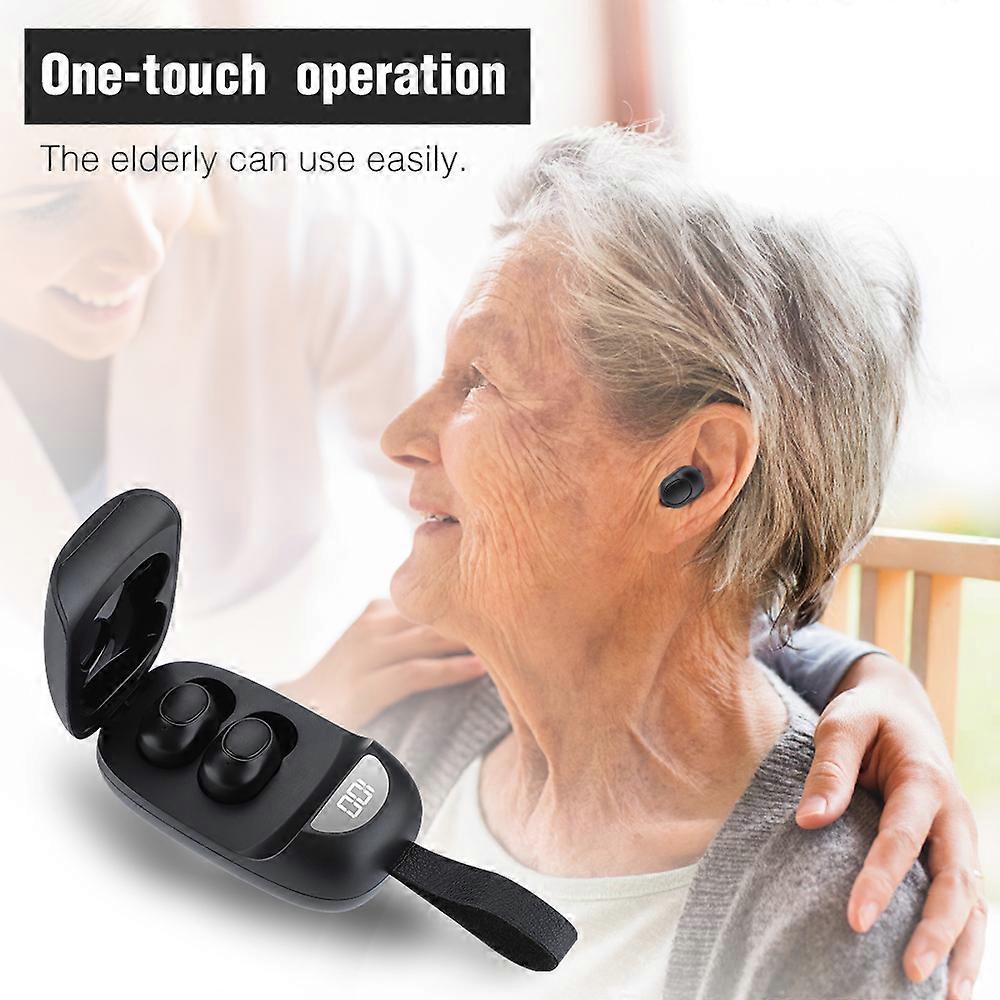 Portable Mini Invisible Elderly Hearing Aids with Digital Display ...