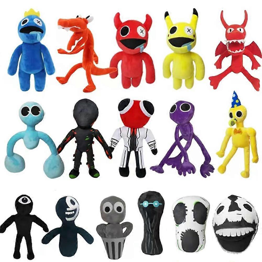 The Horror Game Doors Plush Toys Rainbow Friends Character Garten of ...