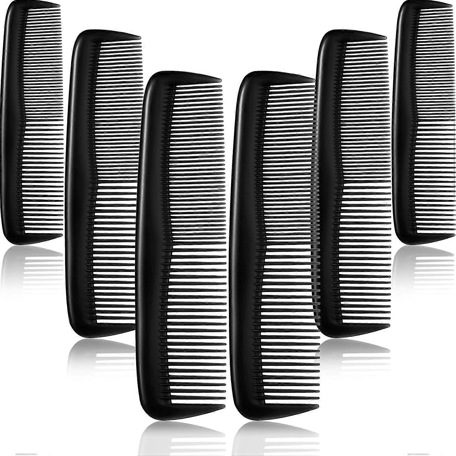 12 Pieces Hair Combs Set Pocket Fine Plastic Hair Combs for Women and ...