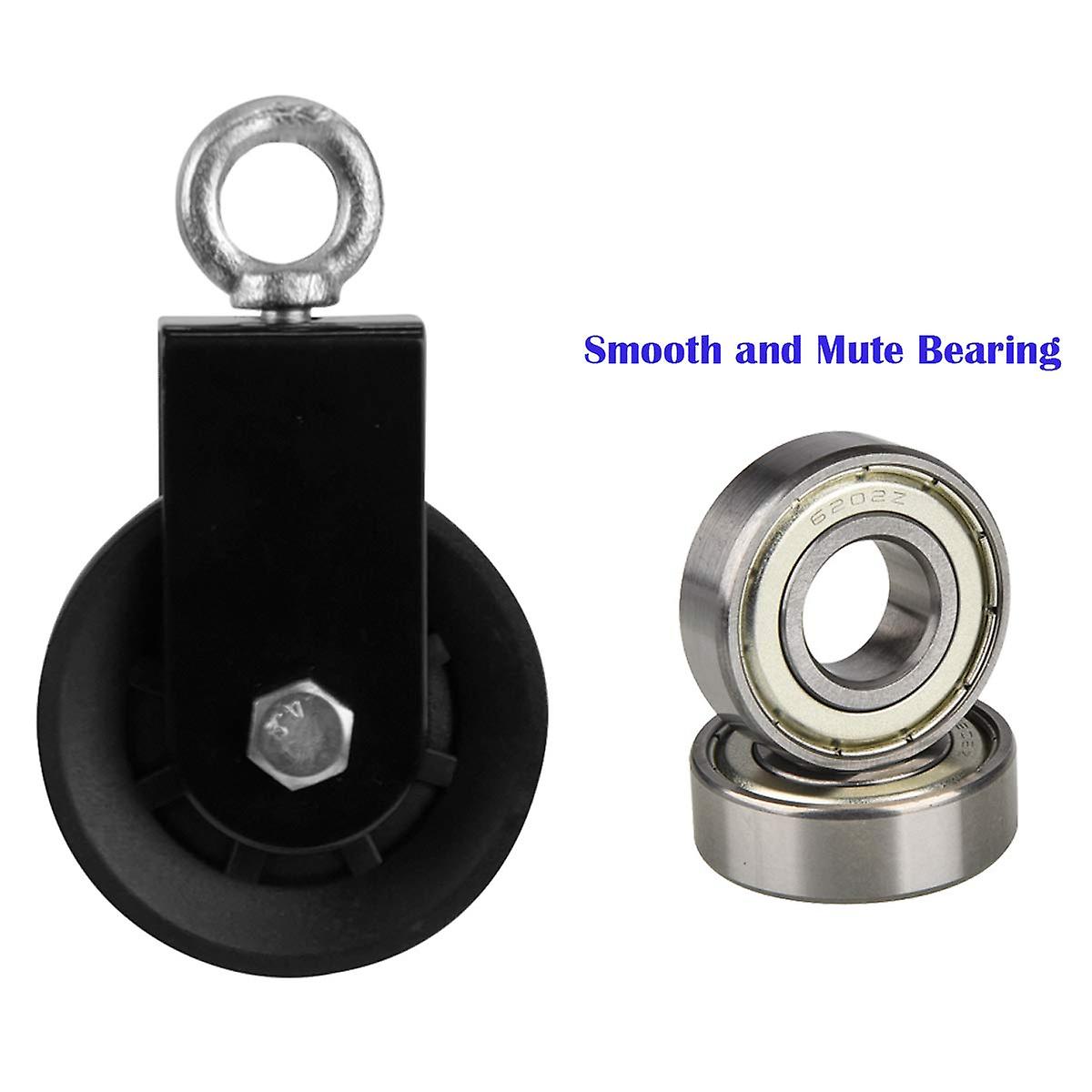 Swivel Pulley Block, Single Pulley Block with U-Mount Bracket Swivel ...