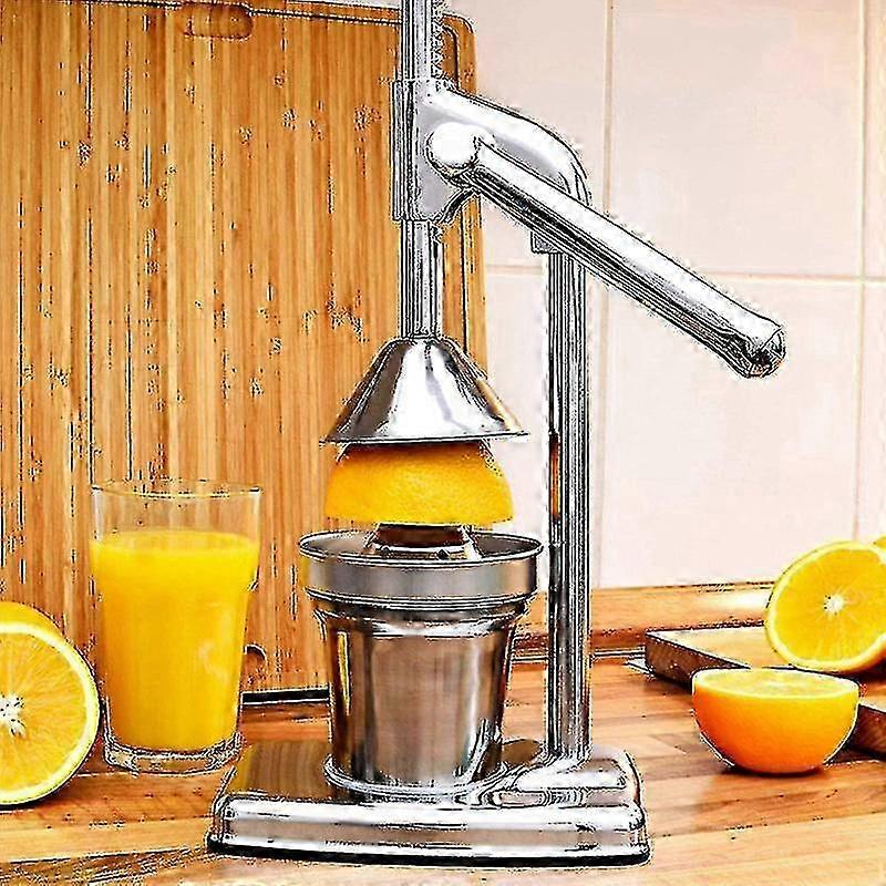 Stainless Steel Manual Citrus Juicer with Lever Hand Press for Oranges ...