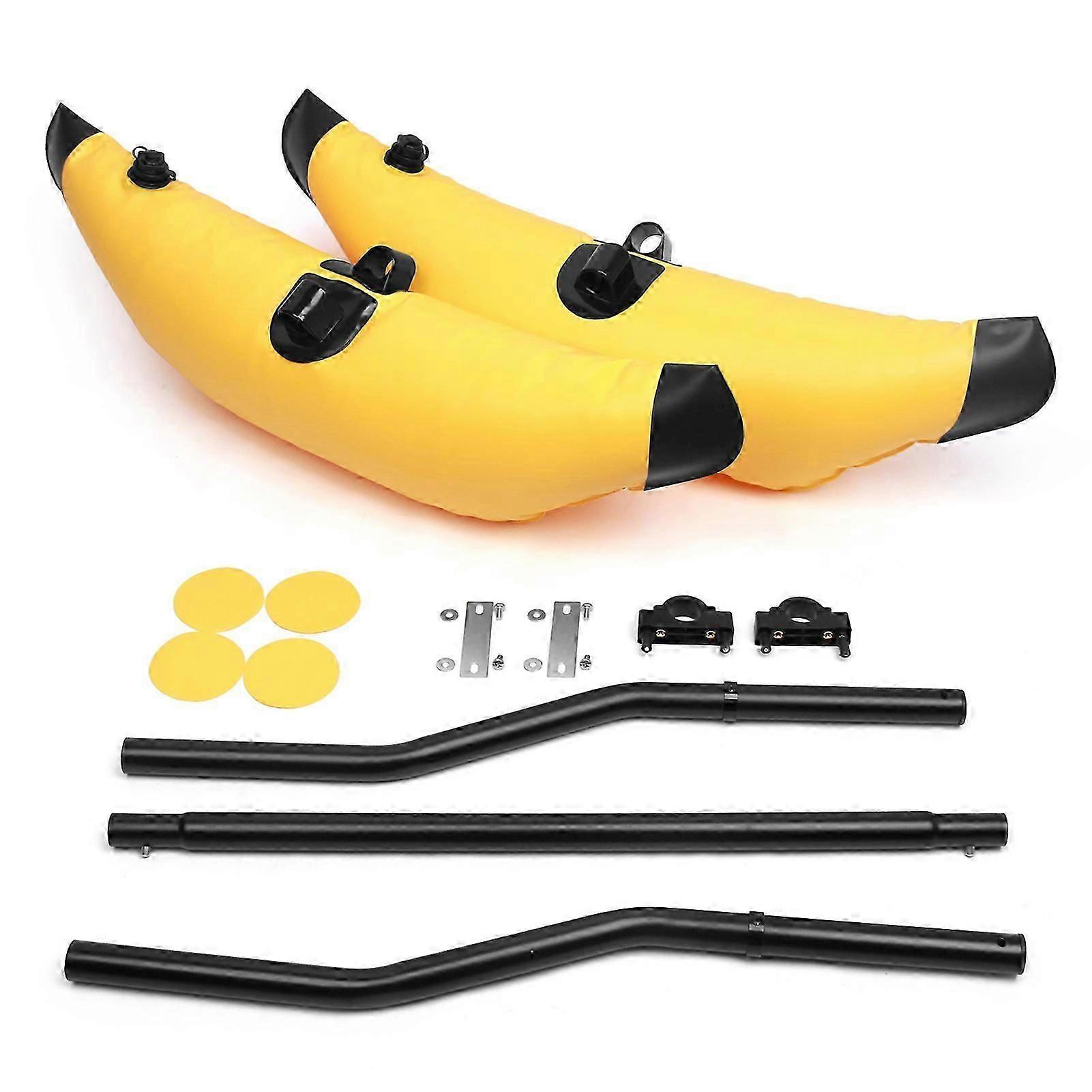 Kayak PVC Inflatable Outrigger Float with Sidekick Arms Rod Kayak Boat Fishing Standing Float ...