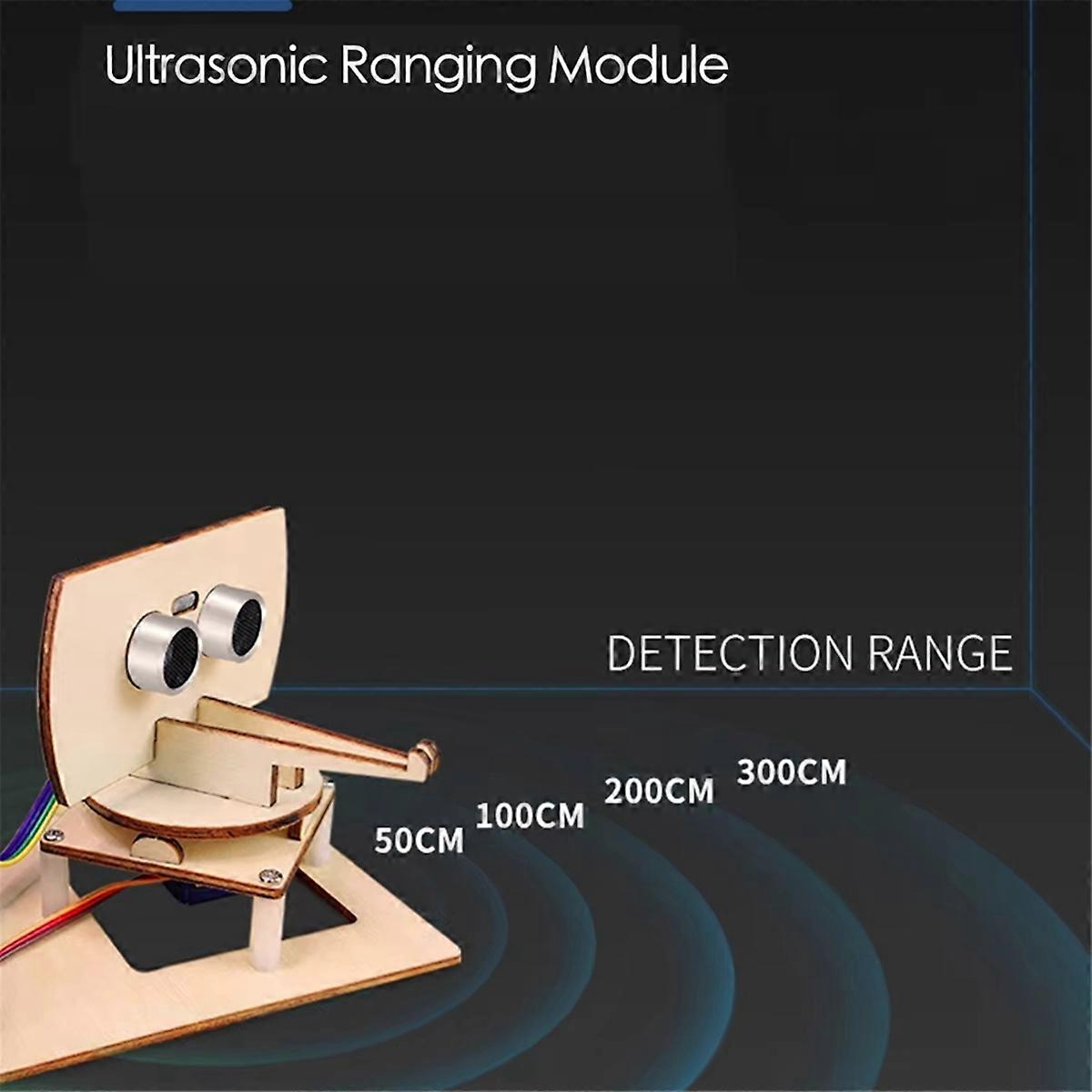 1.8 Inch TFT LCD Ultrasonic Radar Detection Scanning Programming for R3 ...