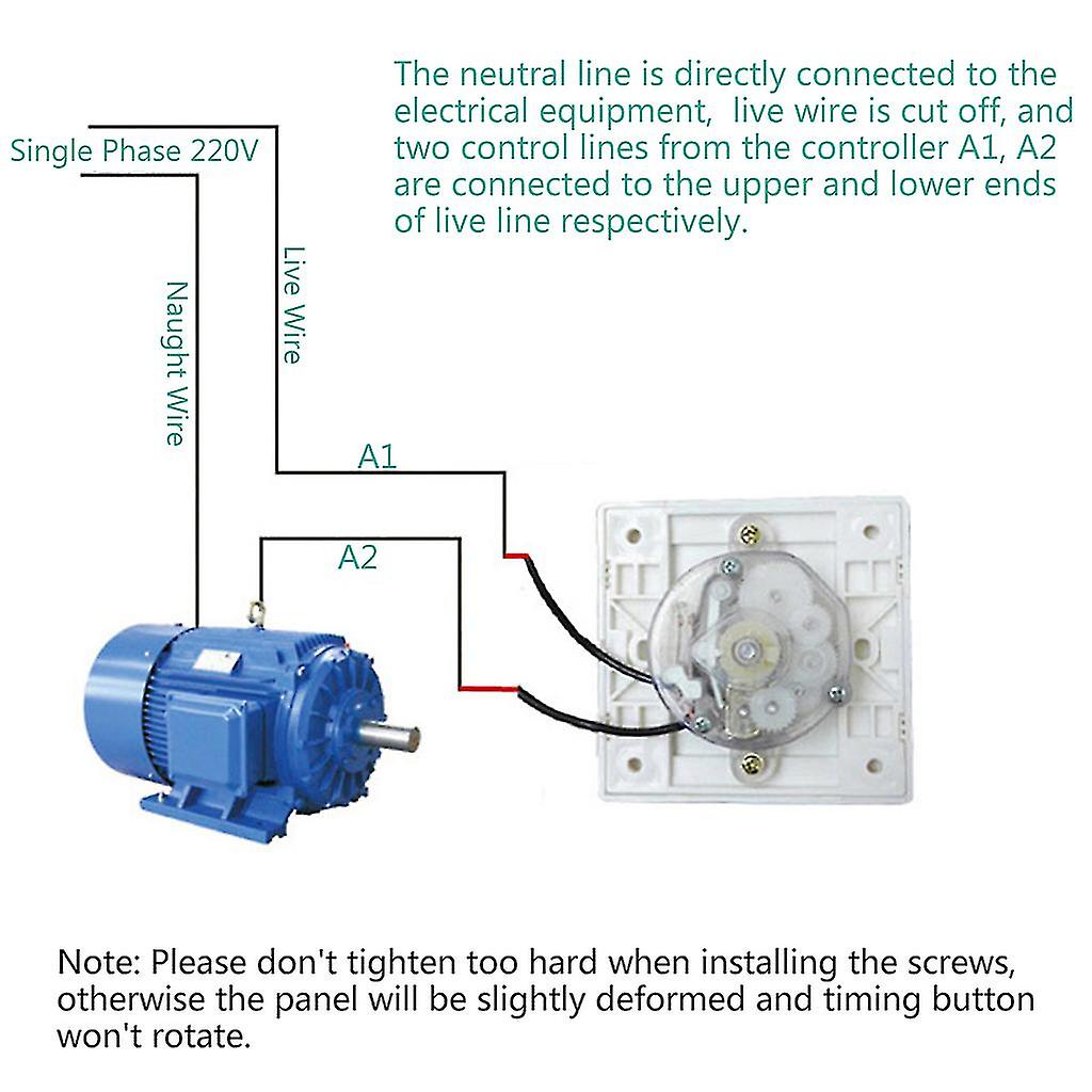 30/60/120 Min Intelligent Timer Switch Countdown High Power Timing ...