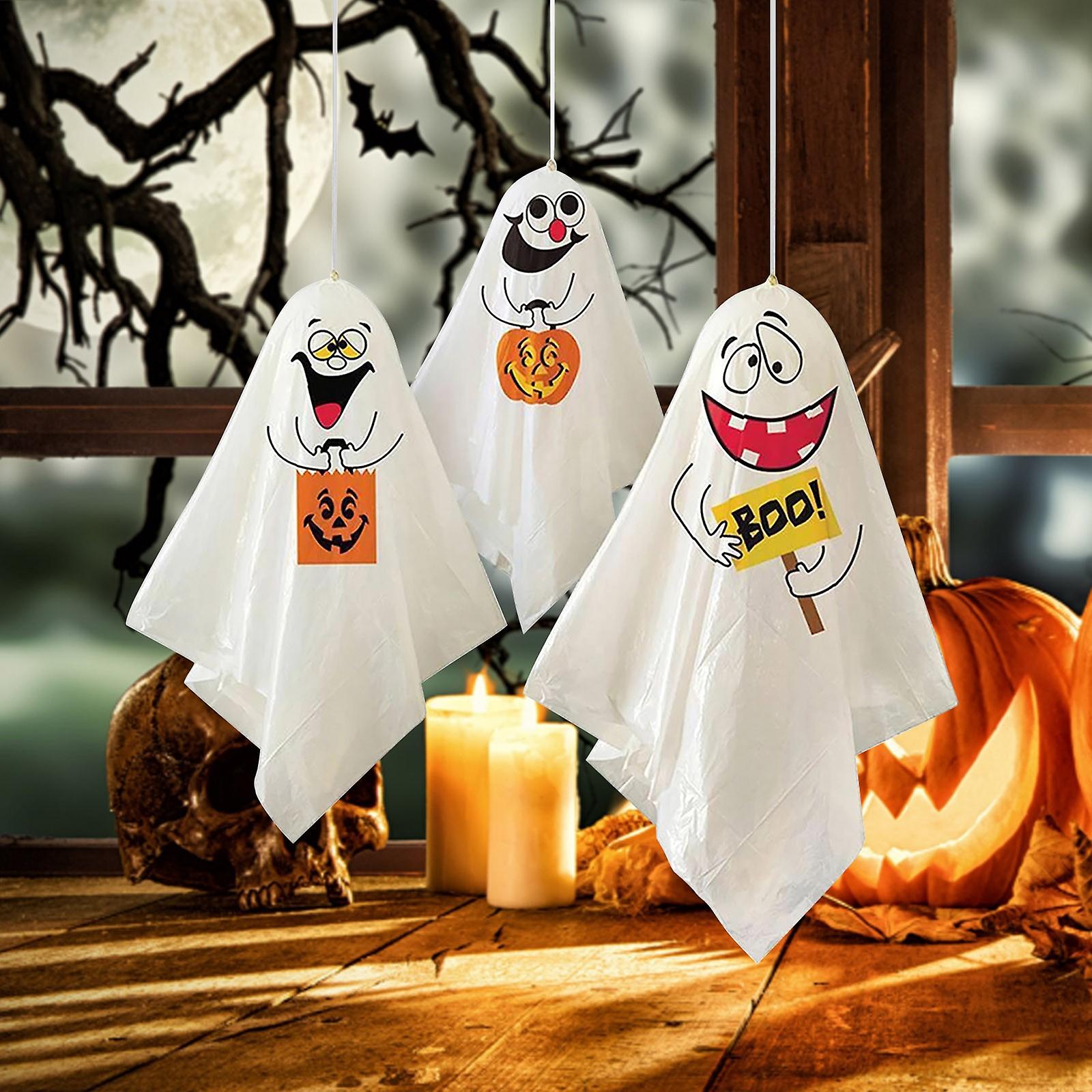 Halloween Decorations Art Mini Ghost Halloween Hanging Ghost Party ...