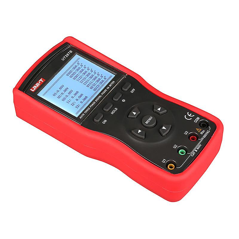 Uni-t Ut267b Auto 3 Three Phase Digital Clamp Phase Meters Va ...